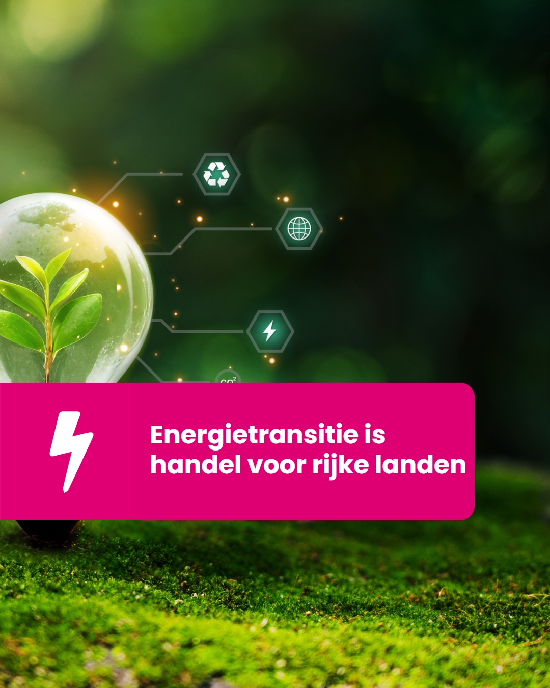 Energietransitie is handel voor rijke landen - Zelf Energie Produceren